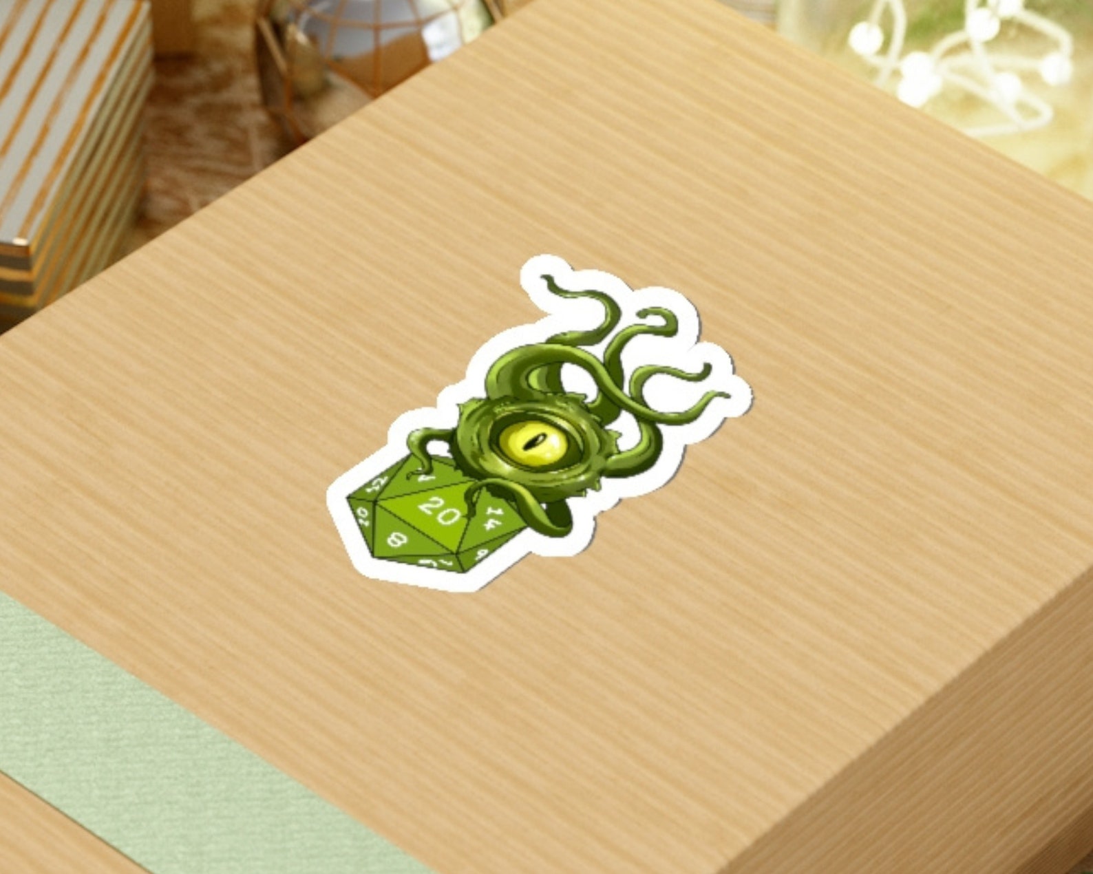 MONSTER DICE Dnd Sticker D20 Sticker Dnd Sticker Dice Dnd - Etsy