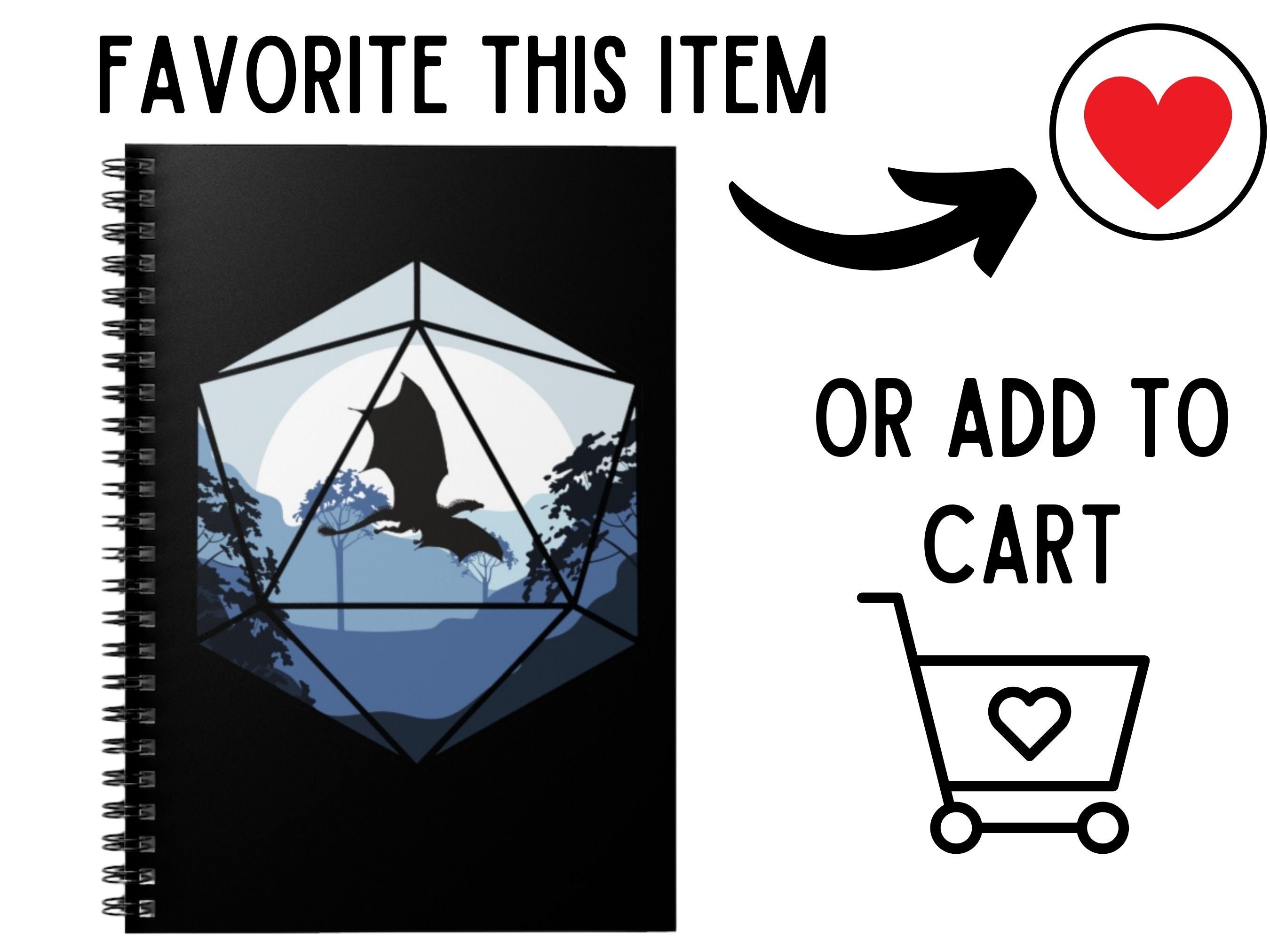 DND NOTEBOOK D&D Campaign Journal Dungeon Master Notebook | Etsy