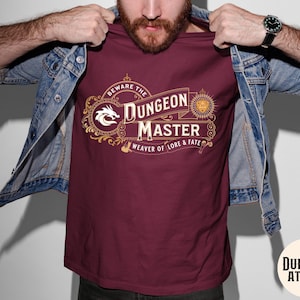 DUNGEON MASTER Shirt, DM Shirt, Dungeon Master Gift, Dnd Shirt Dm, Dnd ...