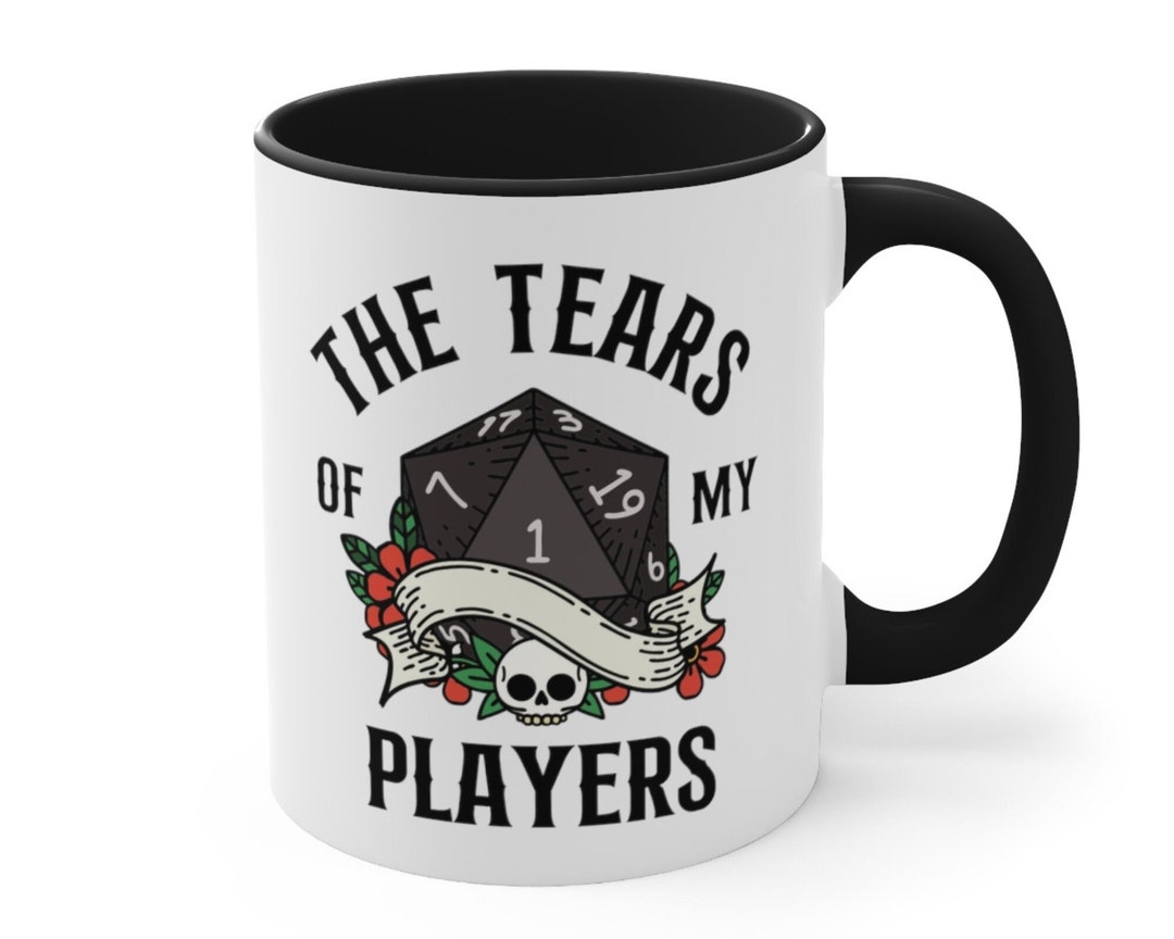 DUNGEON MASTER MUG: Tears of My Players, Dnd Mug, Dnd Funny, Dnd Gifts ...
