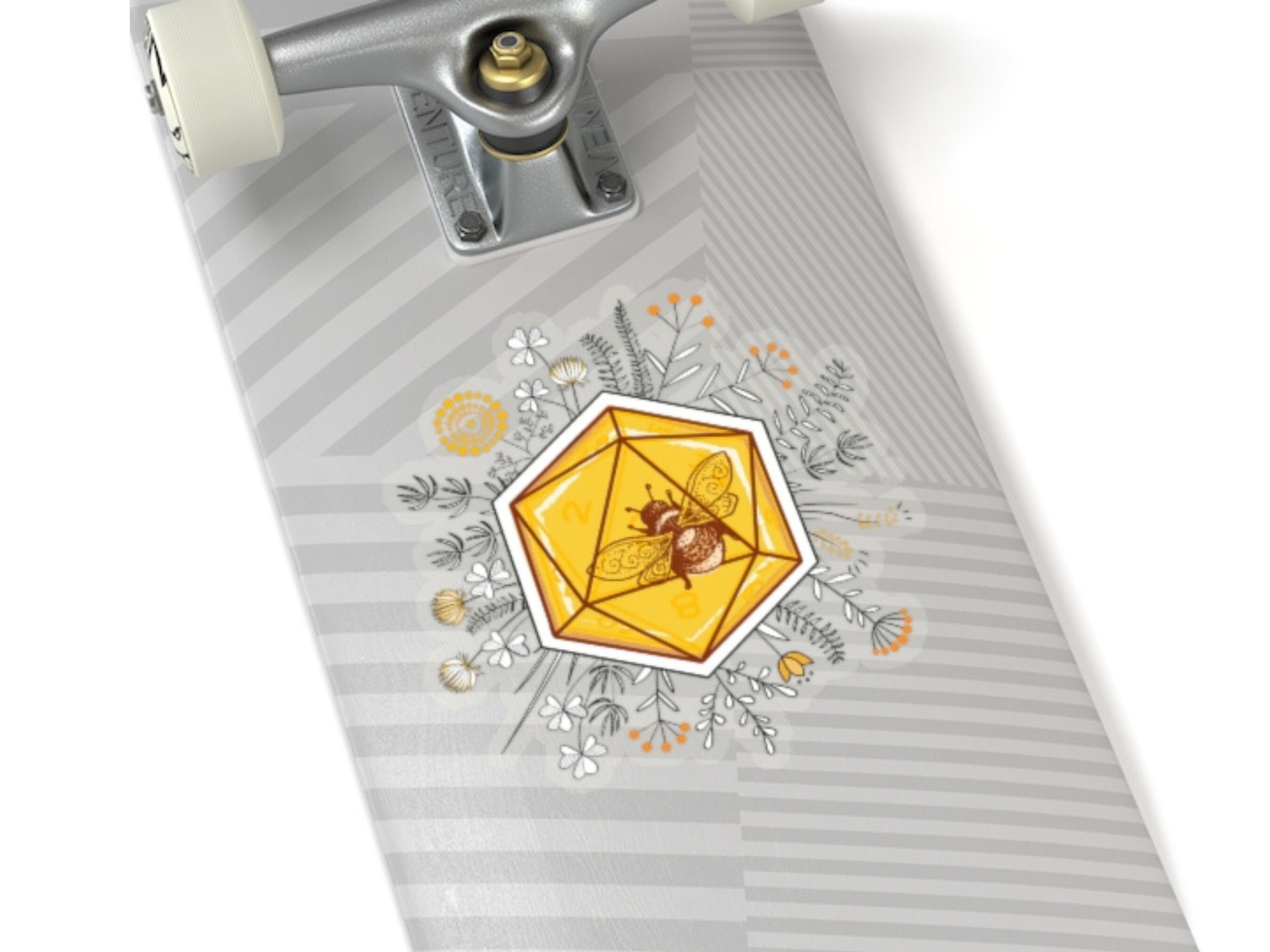 BEE DICE DND Sticker, Critical Role Sticker, Dnd Transparent Vinyl ...