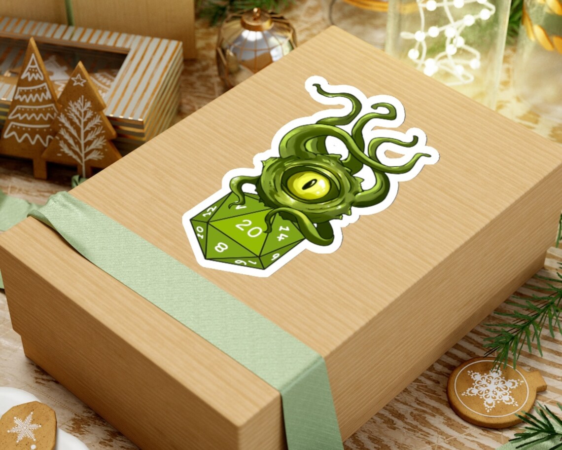 MONSTER DICE Dnd Sticker D20 Sticker Dnd Sticker Dice Dnd - Etsy