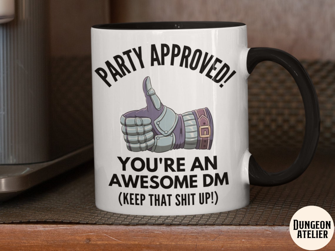 DM MUG, Dungeon Master Mug, Best Dm Mug, Gift for Dm, Dm Gift, Dnd Gift ...