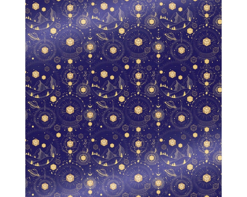 DND WRAPPING Paper, Dnd Gift Wrap, Dnd Gifts, Dnd Christmas Wraps, D20 ...