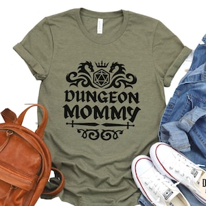 DND MOM Shirt, Dungeon Mommy Shirt, D&D Mom, Dnd Mom Gift, Dnd Mothers ...