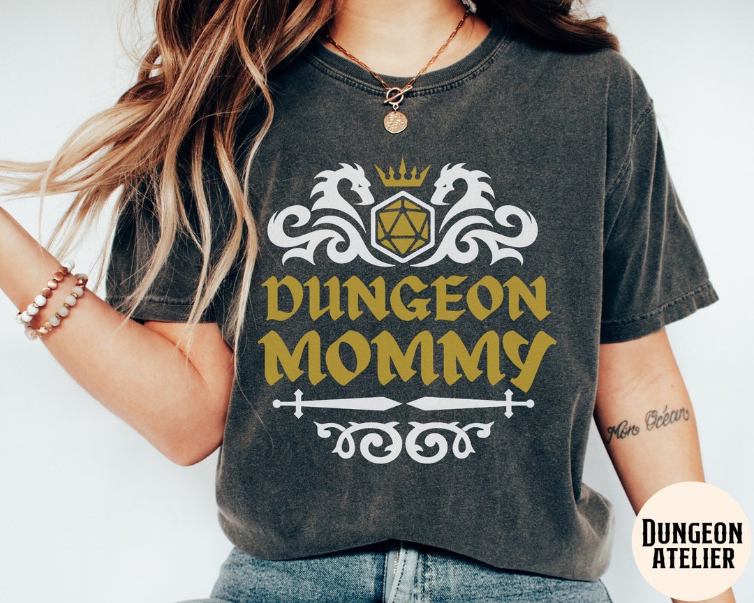 DND MOM Shirt, Dungeon Mommy Shirt, D&D Mom, Dnd Mom Gift, Dnd Mothers ...
