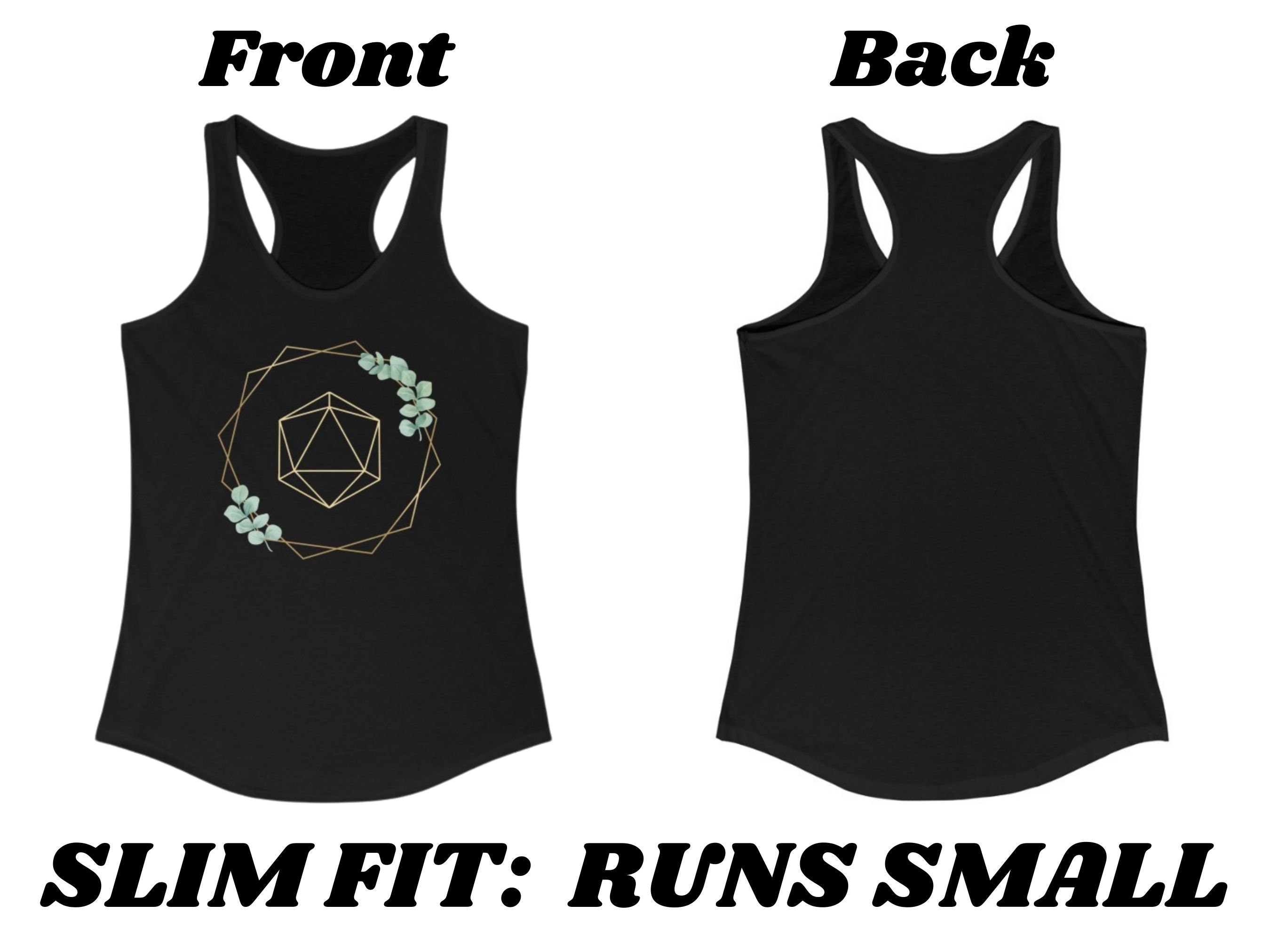 DND Tank Top Dungeons and Dragons Tank Top D20 Tank Top | Etsy