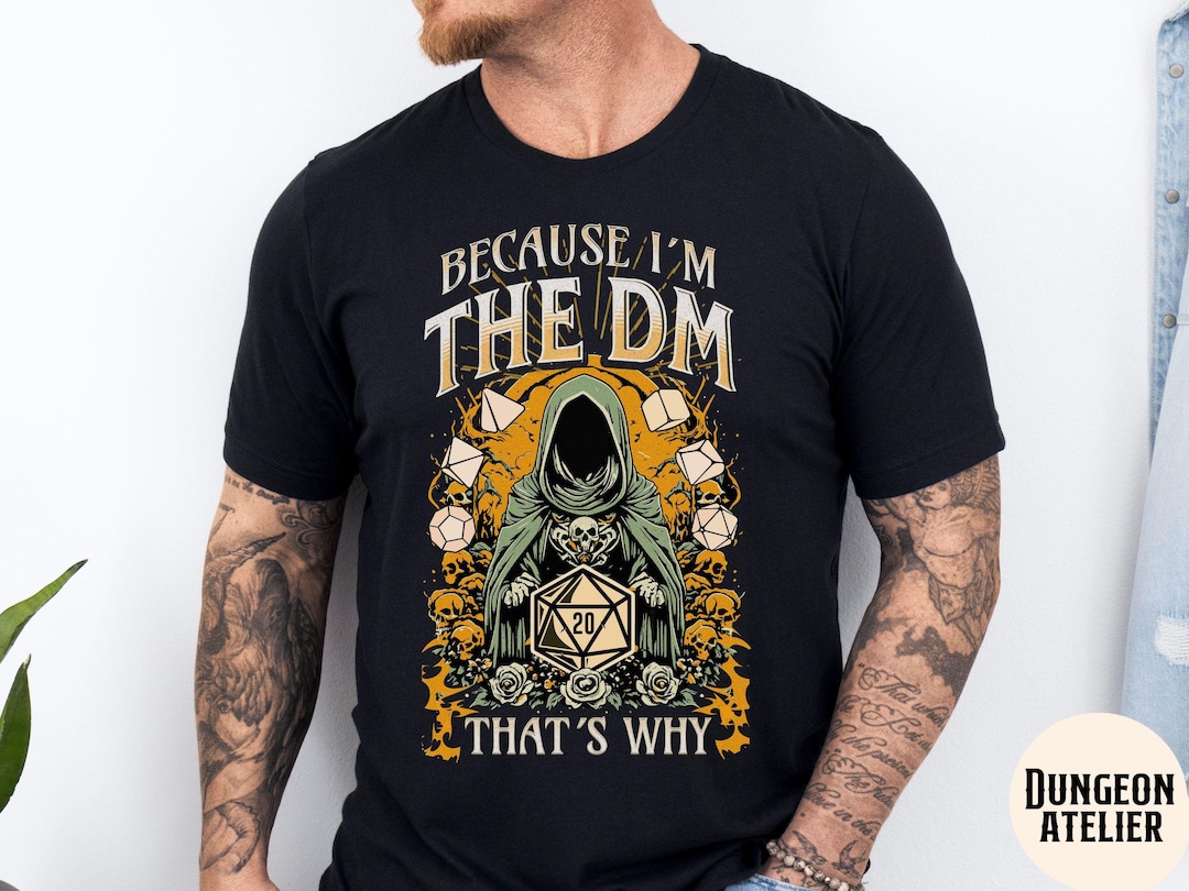 DUNGEON MASTER Shirt, DM Shirt, Dungeon Master Gift, Dnd Shirt Dm, Dnd ...