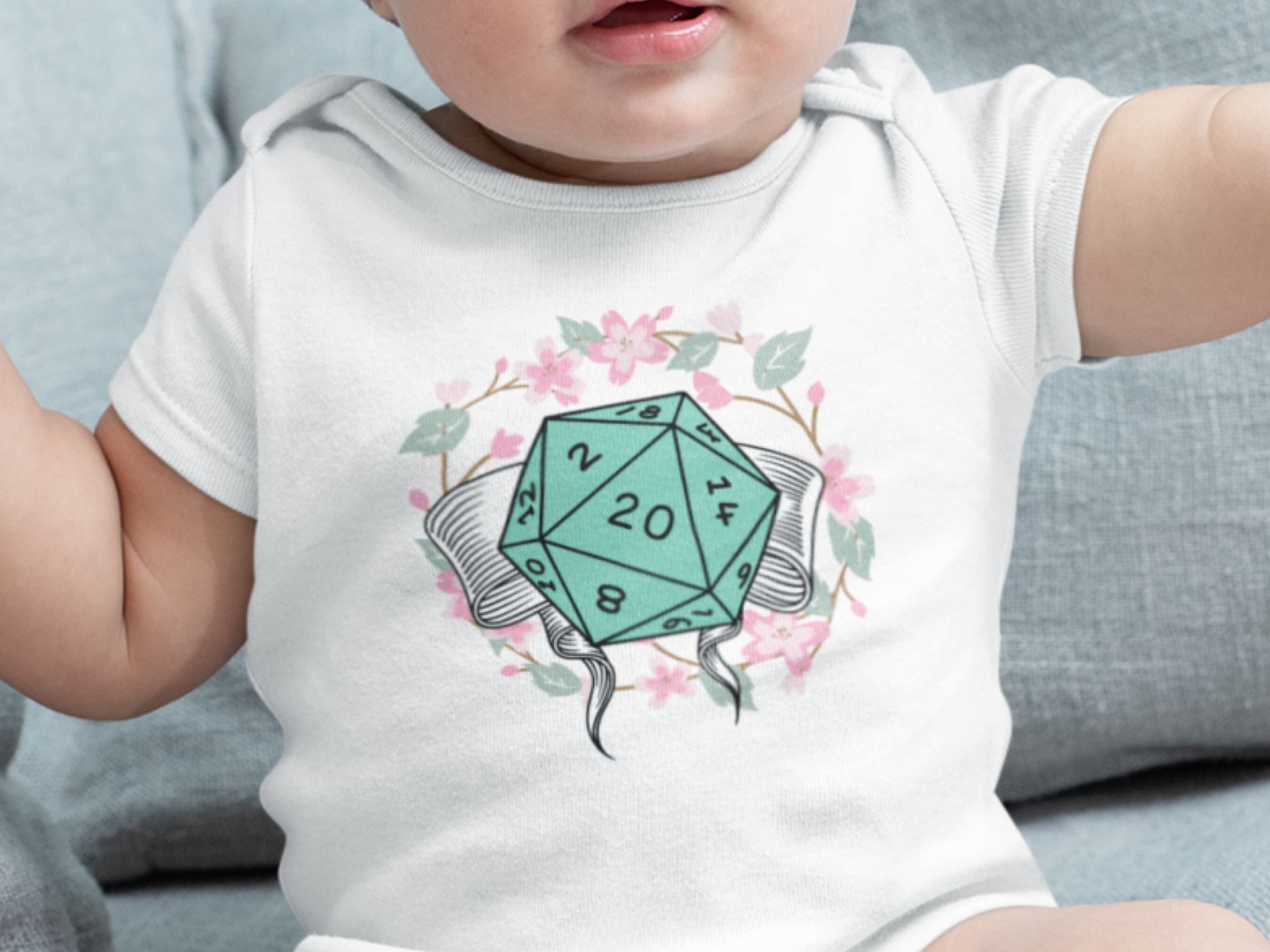 DND Baby Bodysuit Dnd BABY Dungeons and Dragons Dnd | Etsy