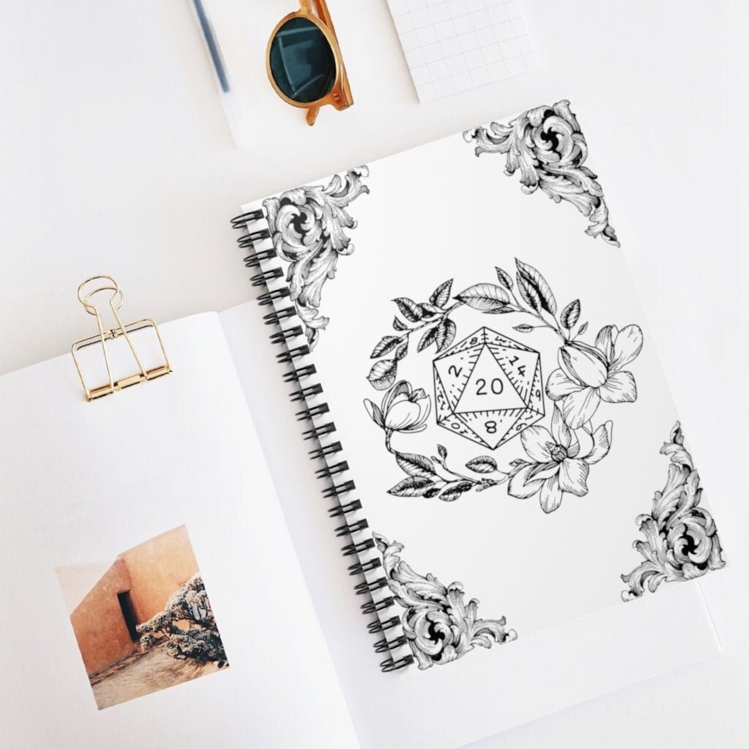 DND NOTEBOOK | Character Journal | D&D Campaign Journal | Rpg Notebook ...
