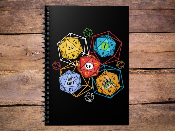 D&D NOTEBOOK DND journal Dungeons and Dragons DM Dnd | Etsy