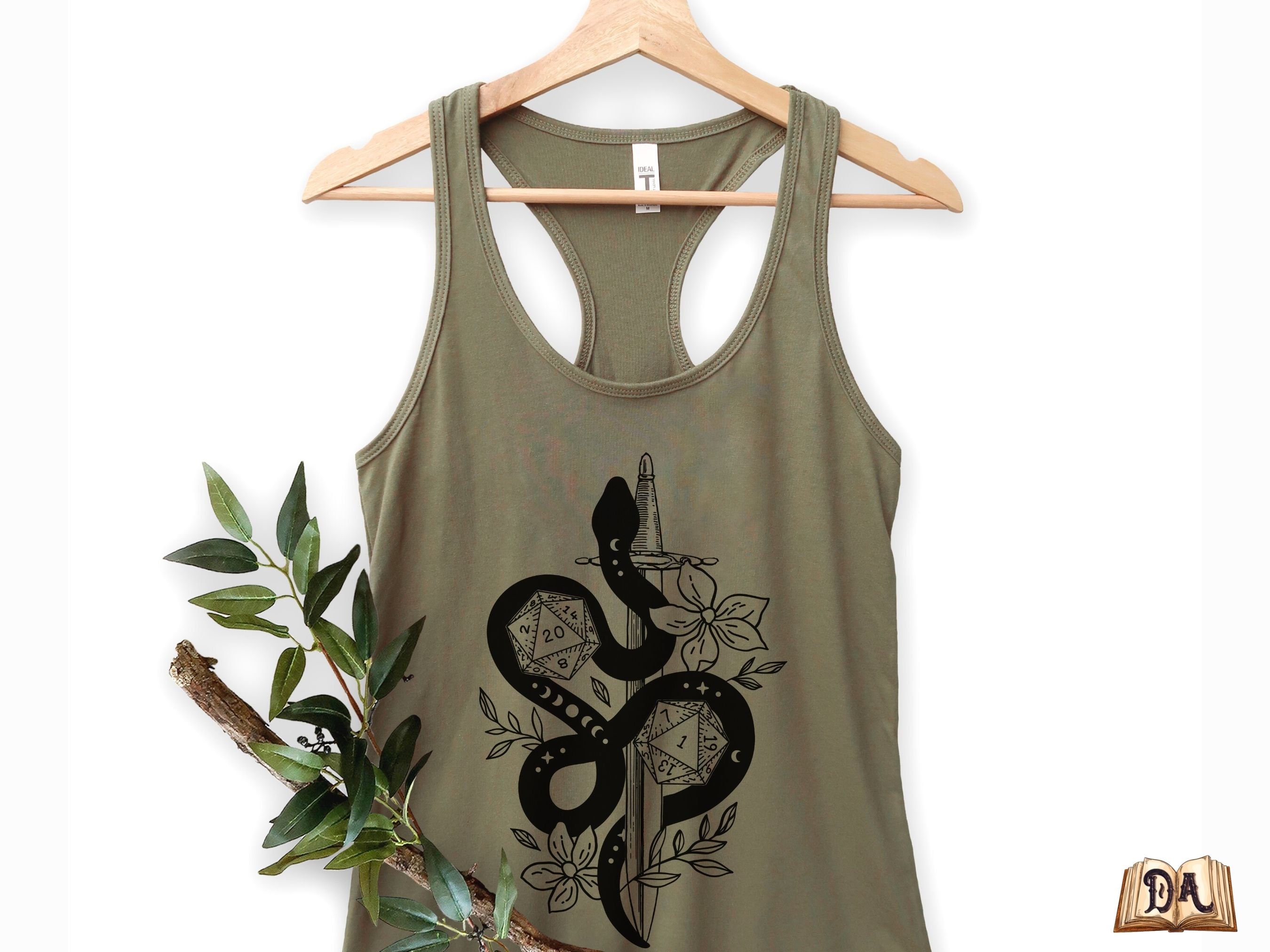 DND Tank Top Dungeons and Dragons Tank Top D20 Tank Top | Etsy