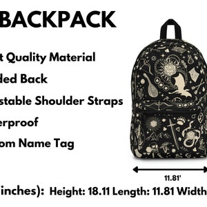 DND BACKPACK, Dnd Backpack for School, Dungeons and Dragons Backpack ...