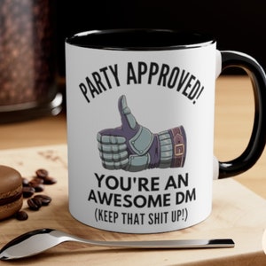 DM MUG, Dungeon Master Mug, Best Dm Mug, Gift for Dm, Dm Gift, Dnd Gift ...