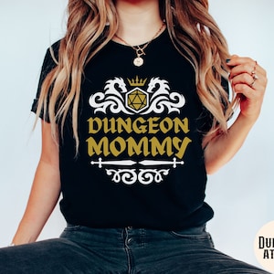 DND MOM Shirt, Dungeon Mommy Shirt, D&D Mom, Dnd Mom Gift, Dnd Mothers ...