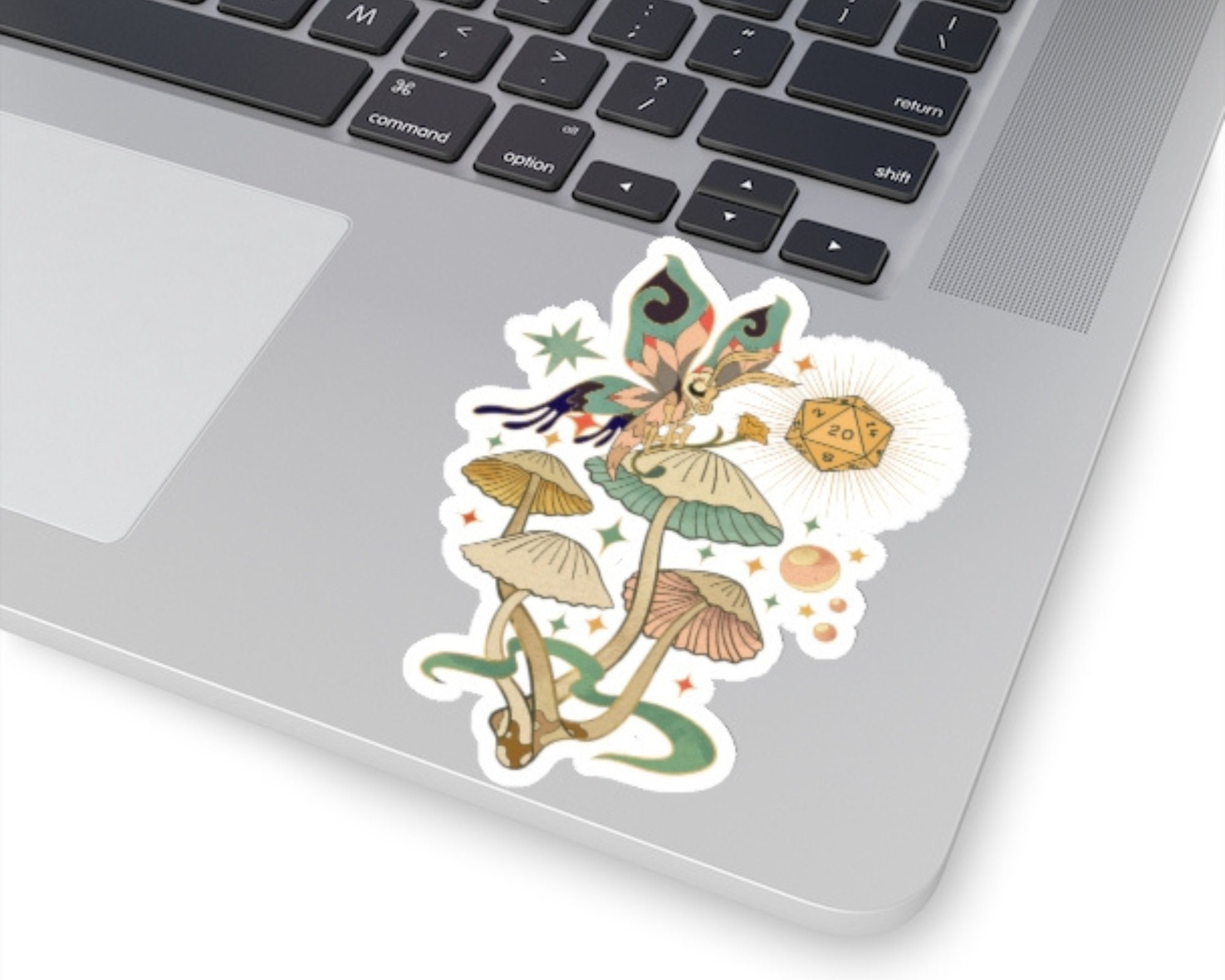 Dnd Sticker Mushroom Dice Butterfly Dice Wild Beyond the - Etsy