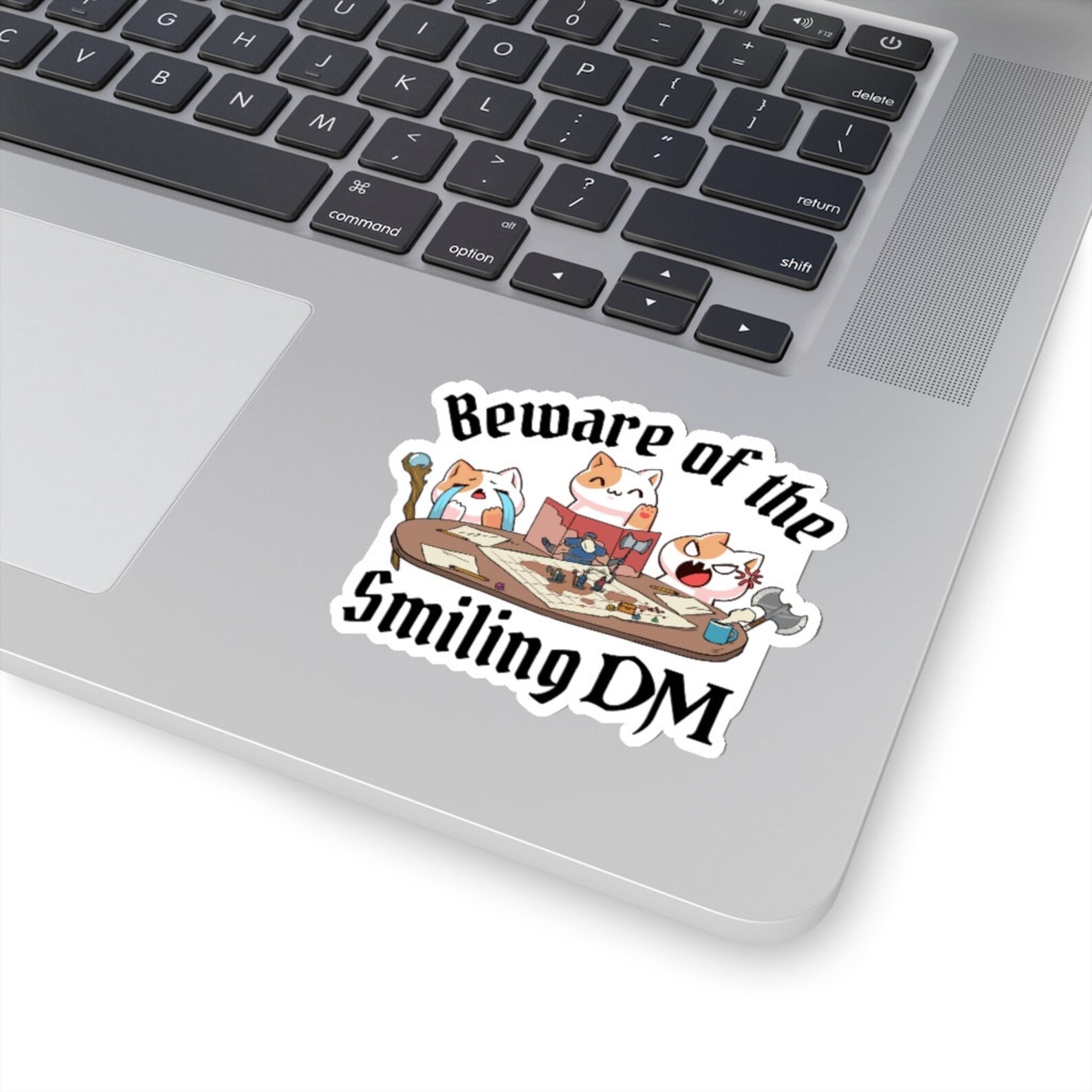 Dungeon Master Dnd Sticker Dm Sticker Cats Playing Dnd - Etsy