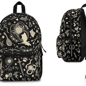 DND BACKPACK, Dnd Backpack for School, Dungeons and Dragons Backpack ...