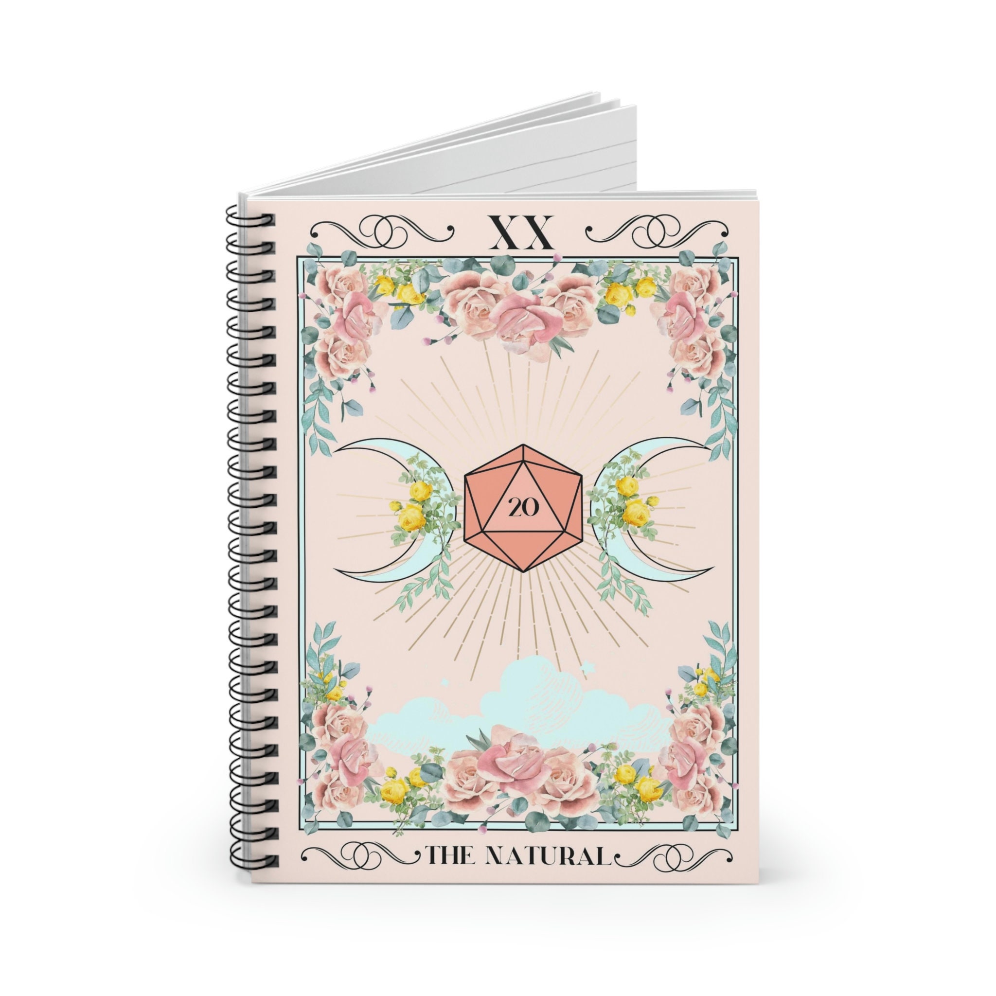 DND TAROT CARD Notebook Dungeons and Dragons Notebook Dnd - Etsy