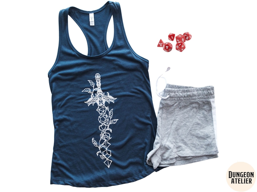 DND Tank Top, Dungeons and Dragons Tank Top, Dnd Shirt Women, D&d Tank ...