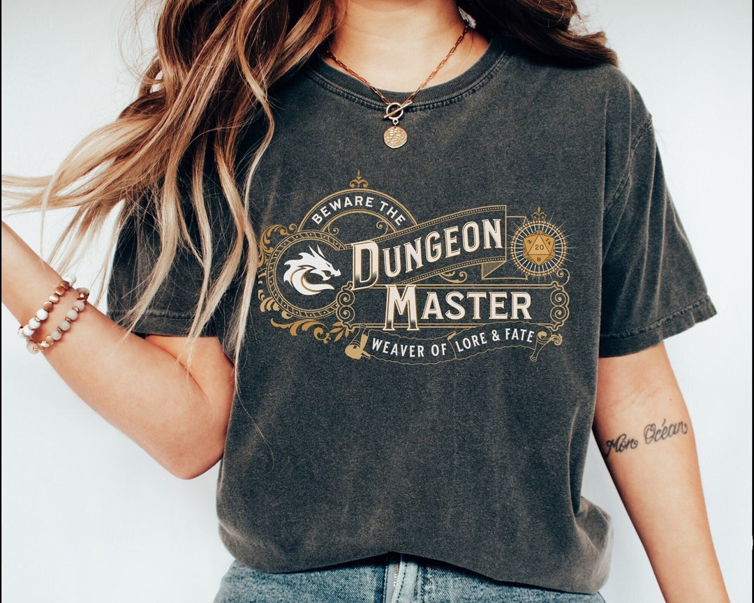 DUNGEON MASTER Shirt, DM Shirt, Dungeon Master Gift, Dnd Shirt Dm, Dnd ...