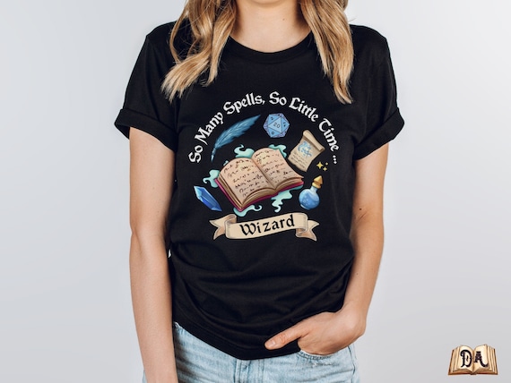 DND WIZARD SHIRT Dnd Wizard Dnd Shirt Dungeons and Dragons - Etsy