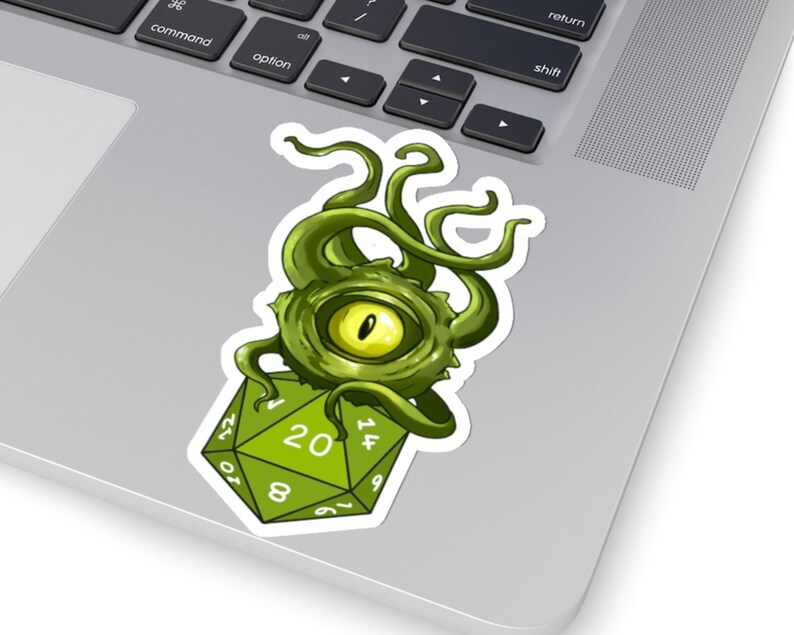 MONSTER DICE Dnd Sticker D20 Sticker Dnd Sticker Dice Dnd - Etsy