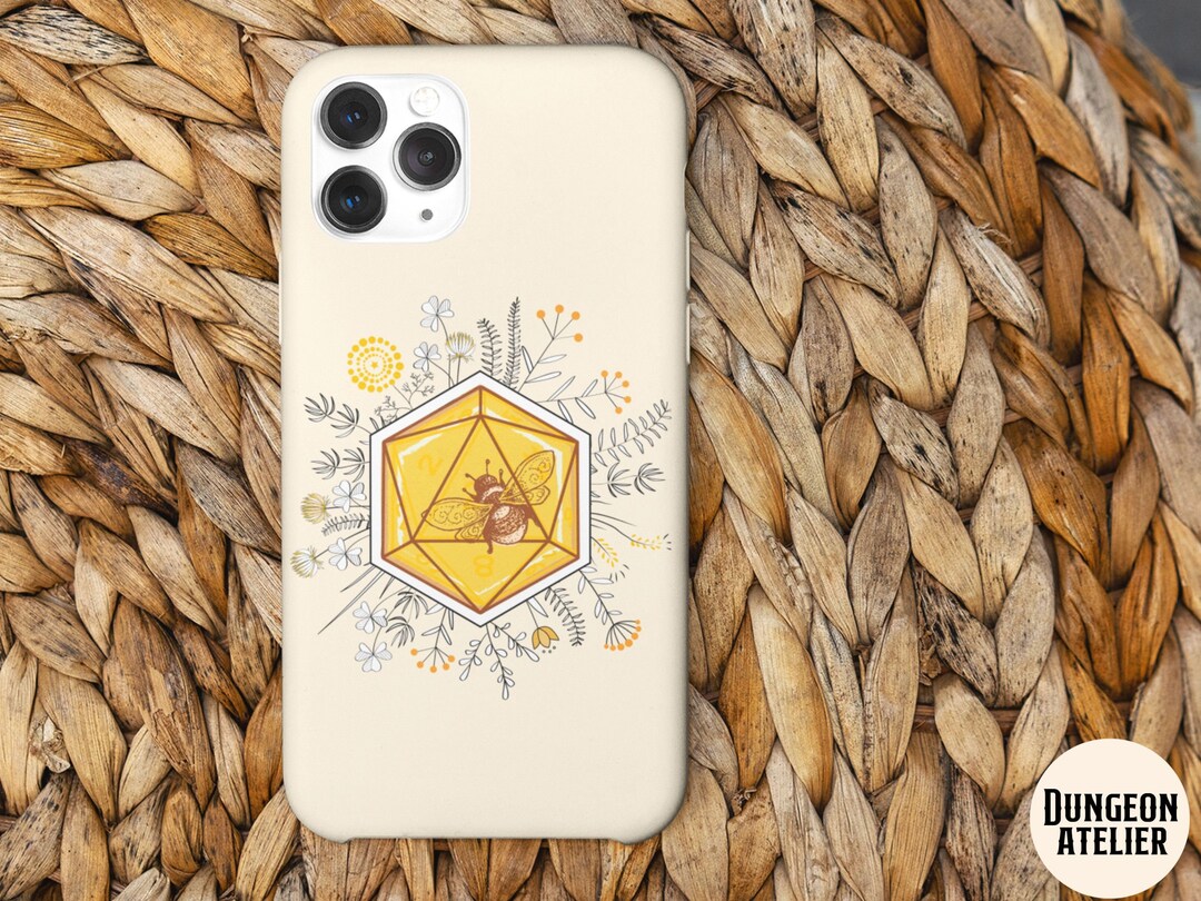 BEE DICE DND Phone Case, Bee Phone Case, Dnd iPhone Case, Dnd iPhone 15 ...