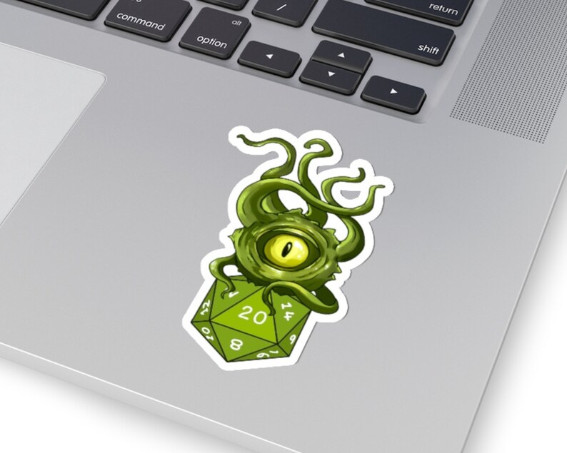 MONSTER DICE Dnd Sticker D20 Sticker Dnd Sticker Dice Dnd - Etsy