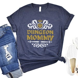 DND MOM Shirt, Dungeon Mommy Shirt, D&D Mom, Dnd Mom Gift, Dnd Mothers ...