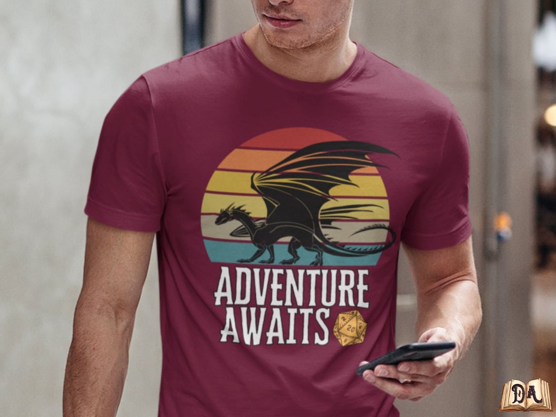 DND SHIRT | Dungeons Shirt, Dragons Shirt | D&d Shirt Men | Retro ...