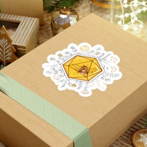 BEE DICE DND Sticker, Critical Role Sticker, Dnd Transparent Vinyl ...