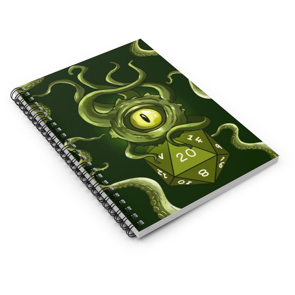 DND NOTEBOOK | Call of Cthulhu Notebook | Dnd Journal | Dungeons and ...