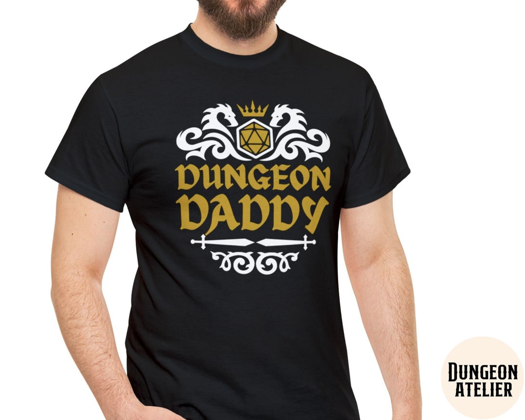 DND DAD SHIRT, Dungeon Daddy Shirt, Dnd Father's Day Gift, Special ...