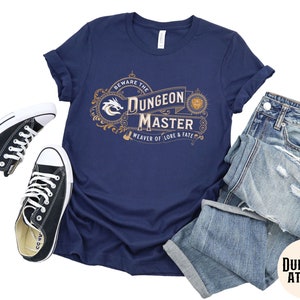 DUNGEON MASTER Shirt, DM Shirt, Dungeon Master Gift, Dnd Shirt Dm, Dnd ...