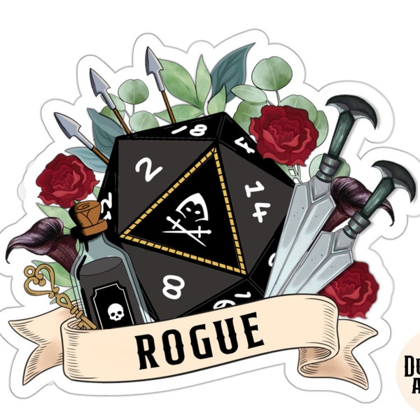 Dnd Class Stickers - Etsy