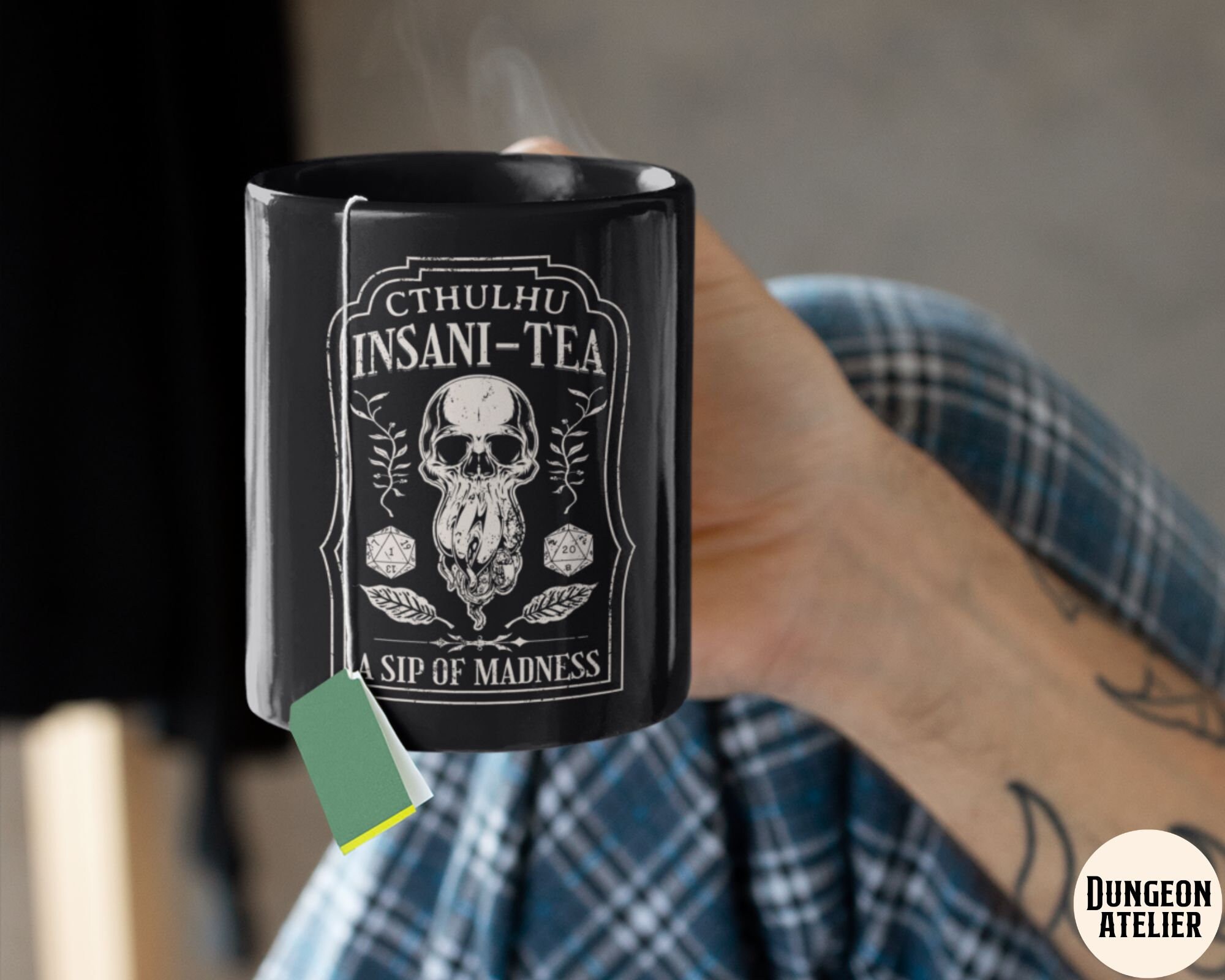 DND MUG CTHULHU Mug Call of Cthulhu Mug Dnd Funny Dnd Tea - Etsy