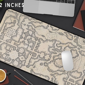 DND DESK MAT: Dungeon Cartography, Dnd Map, Dnd Computer Mat, Desk Mat ...