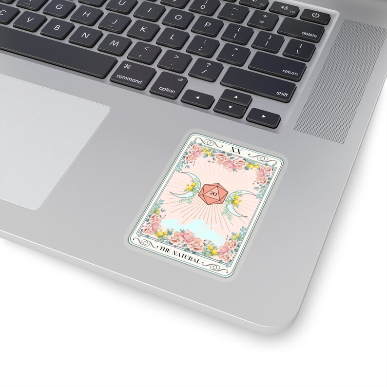 DND TAROT STICKER, Dnd Tarot Card, D20 Sticker, Tabletop Gaming Sticker ...