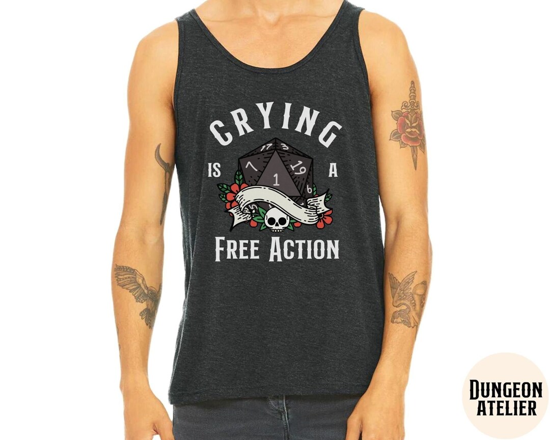 DND TANK TOP Mens, Dungeons and Dragons Tank Top, Dungeon Master Tank ...