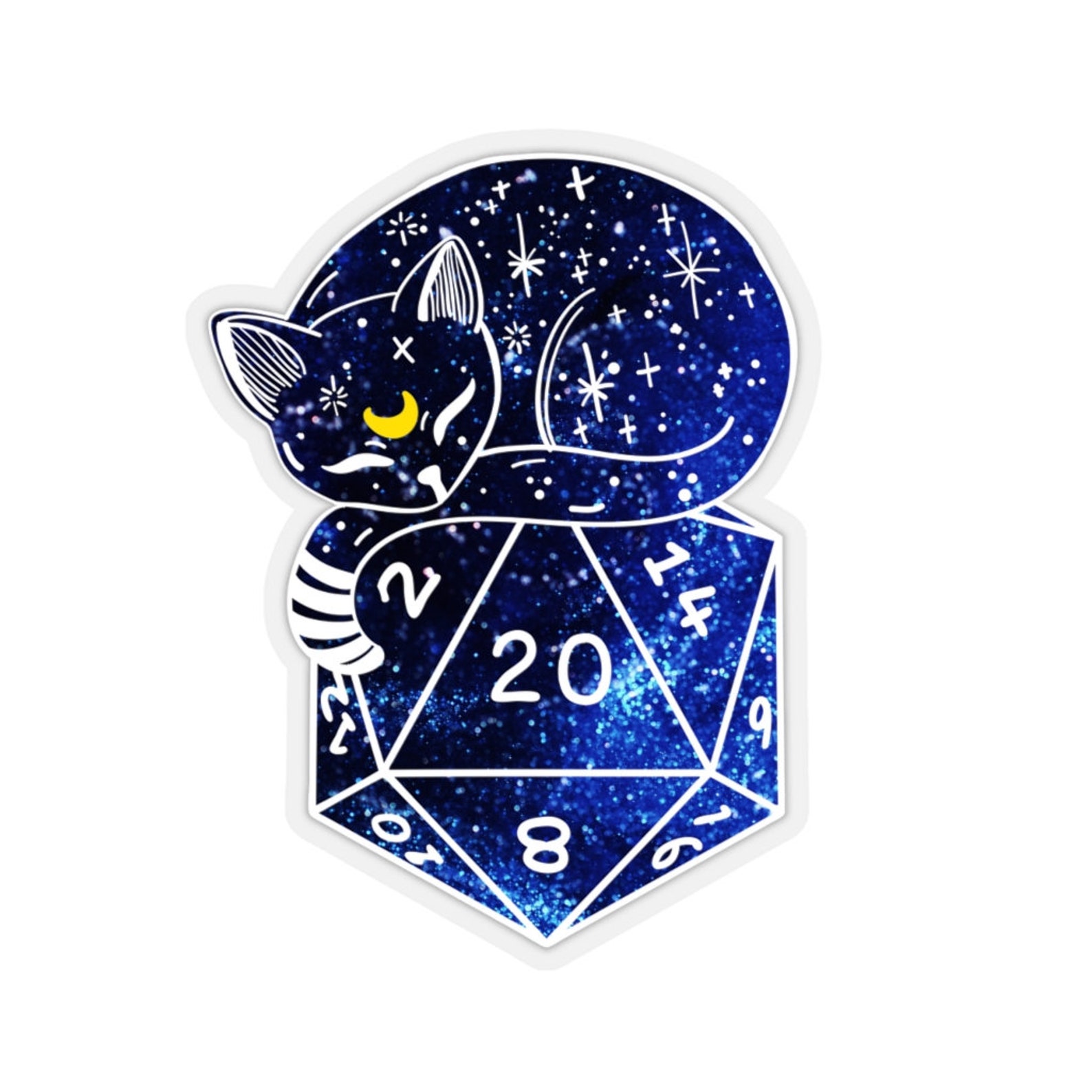 CAT DND STICKER Dnd Cat Sticker Dnd Sticker Cute Dnd - Etsy