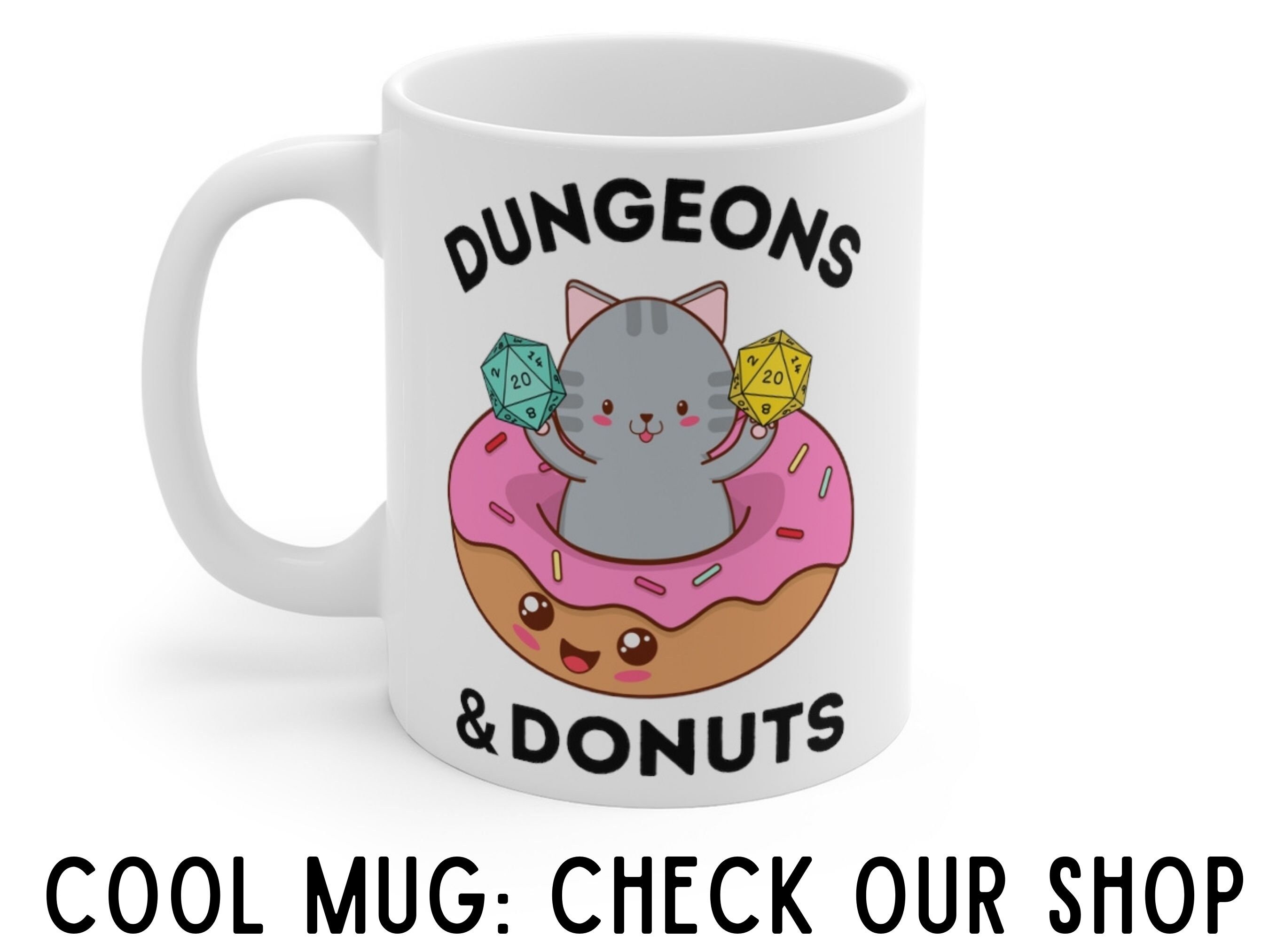 DUNGEONS and DONUTS SHIRT D&d Shirt Women Cute Dnd Shirt | Etsy