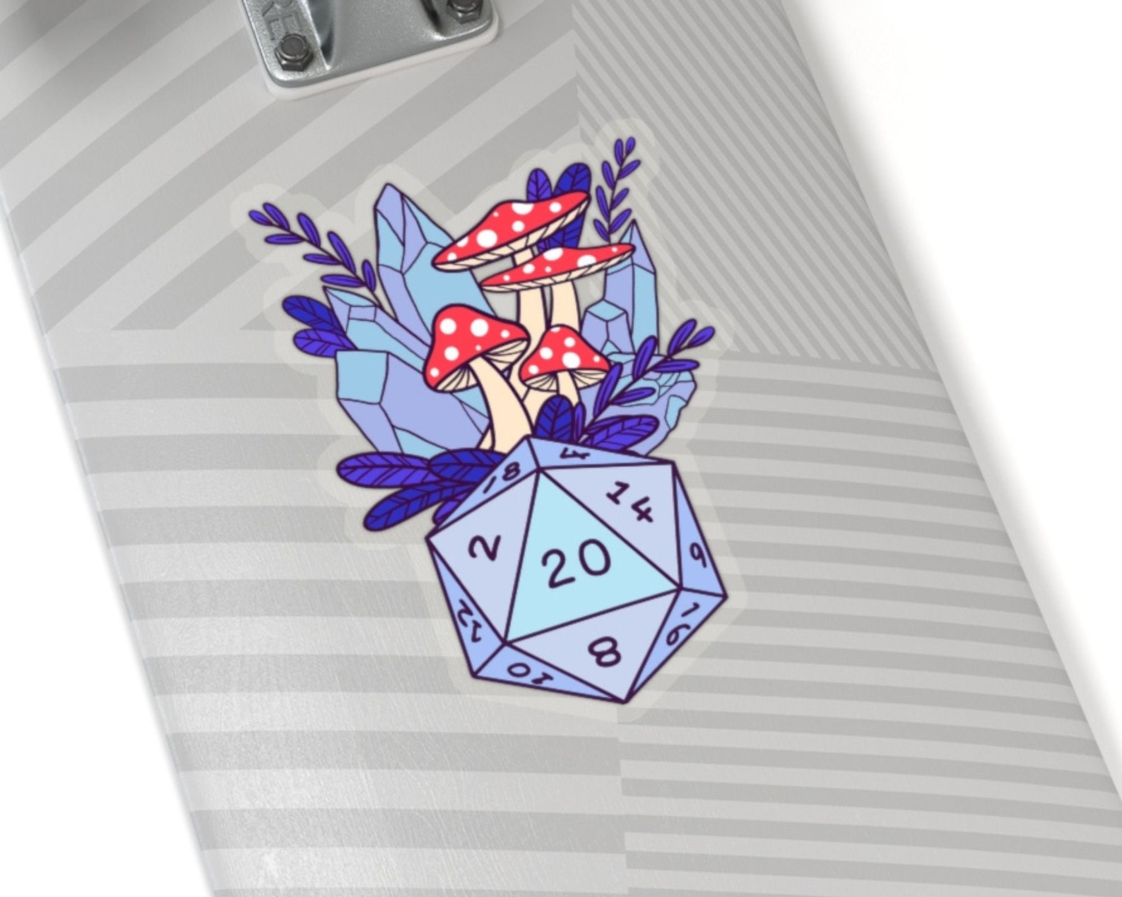 MUSHROOM DICE DND Sticker D20 Sticker Dnd Vinyl Sticker Dnd - Etsy