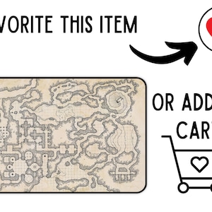 DND DESK MAT: Dungeon Cartography, Dnd Map, Dnd Computer Mat, Desk Mat ...
