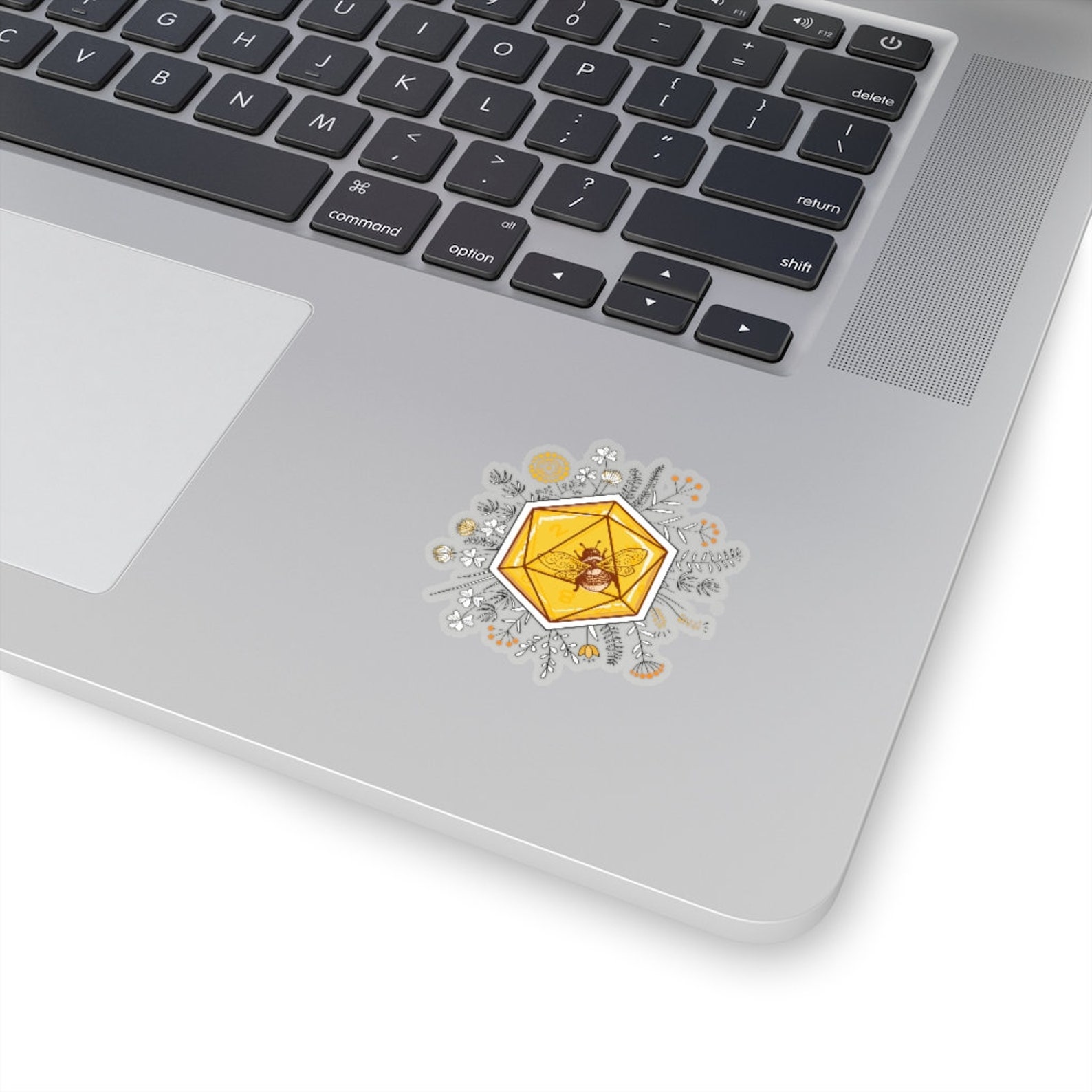 BEE DICE DND Sticker, Critical Role Sticker, Dnd Transparent Vinyl ...
