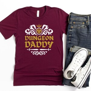 DND Dad Shirt, DUNGEON DADDY Shirt, Dnd Dad, Dnd Dad Gift, Dnd Fathers ...