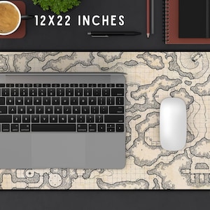 DND DESK MAT: Dungeon Cartography, Dnd Map, Dnd Computer Mat, Desk Mat ...