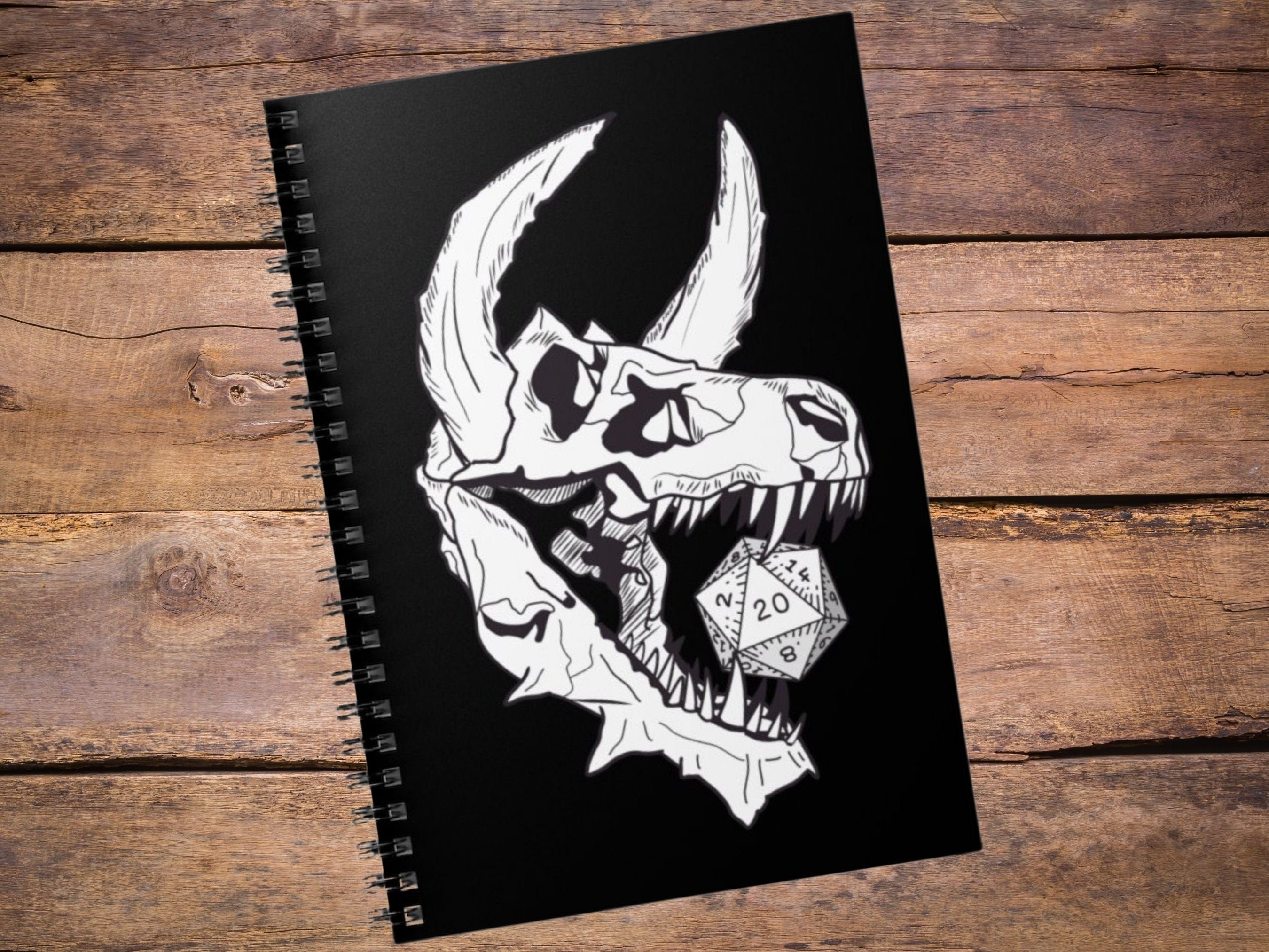 DND NOTEBOOK Dnd Campaign Journal Dnd Monster Dungeons | Etsy
