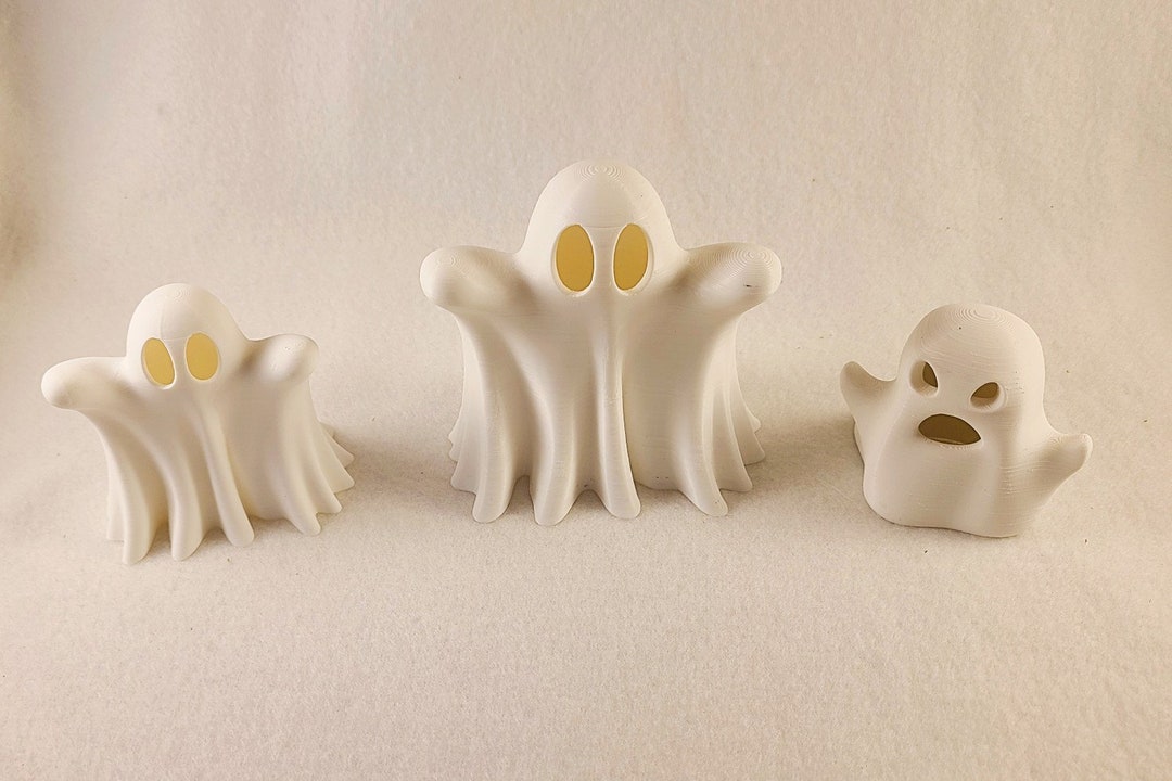 Spirited 3D Printed Ghost Décor - Etsy