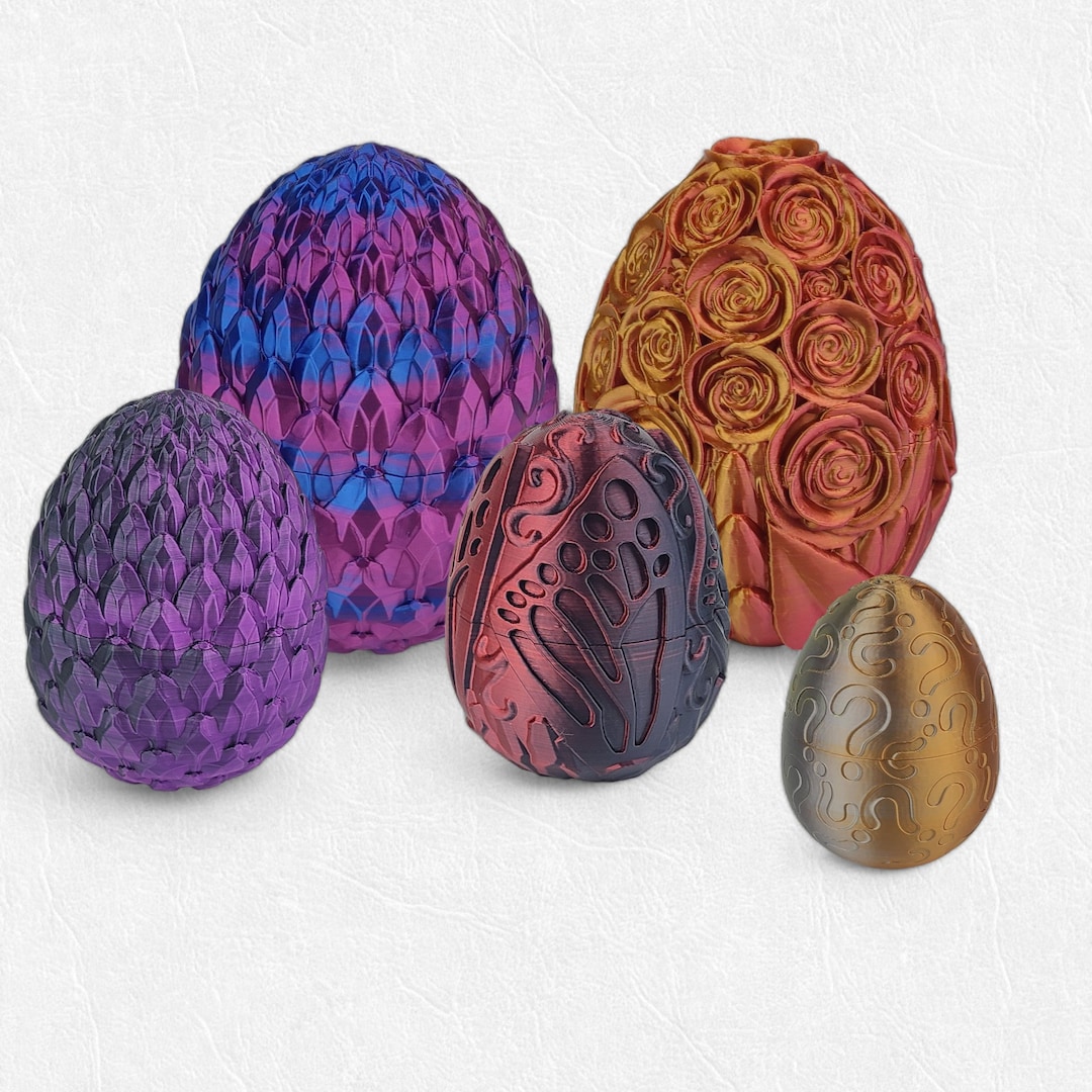 Dragon Egg 3d Printed - Multicolor - Multiple Styles in Stock! - Etsy